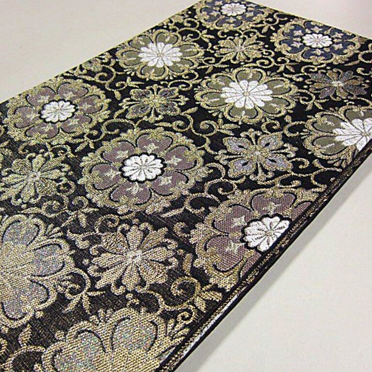 上質な逸品 新品未仕立 豪華作品 西陣織六通柄輪奈織袋帯 螺鈿 上質な逸品 新品未仕立 豪華作品 西陣織六通柄輪奈織袋帯 螺鈿
