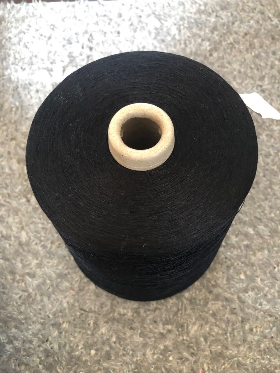 Yahoo!オークション - 貴重 高級シルク100％ 番手2/120【12183 ブラッ...