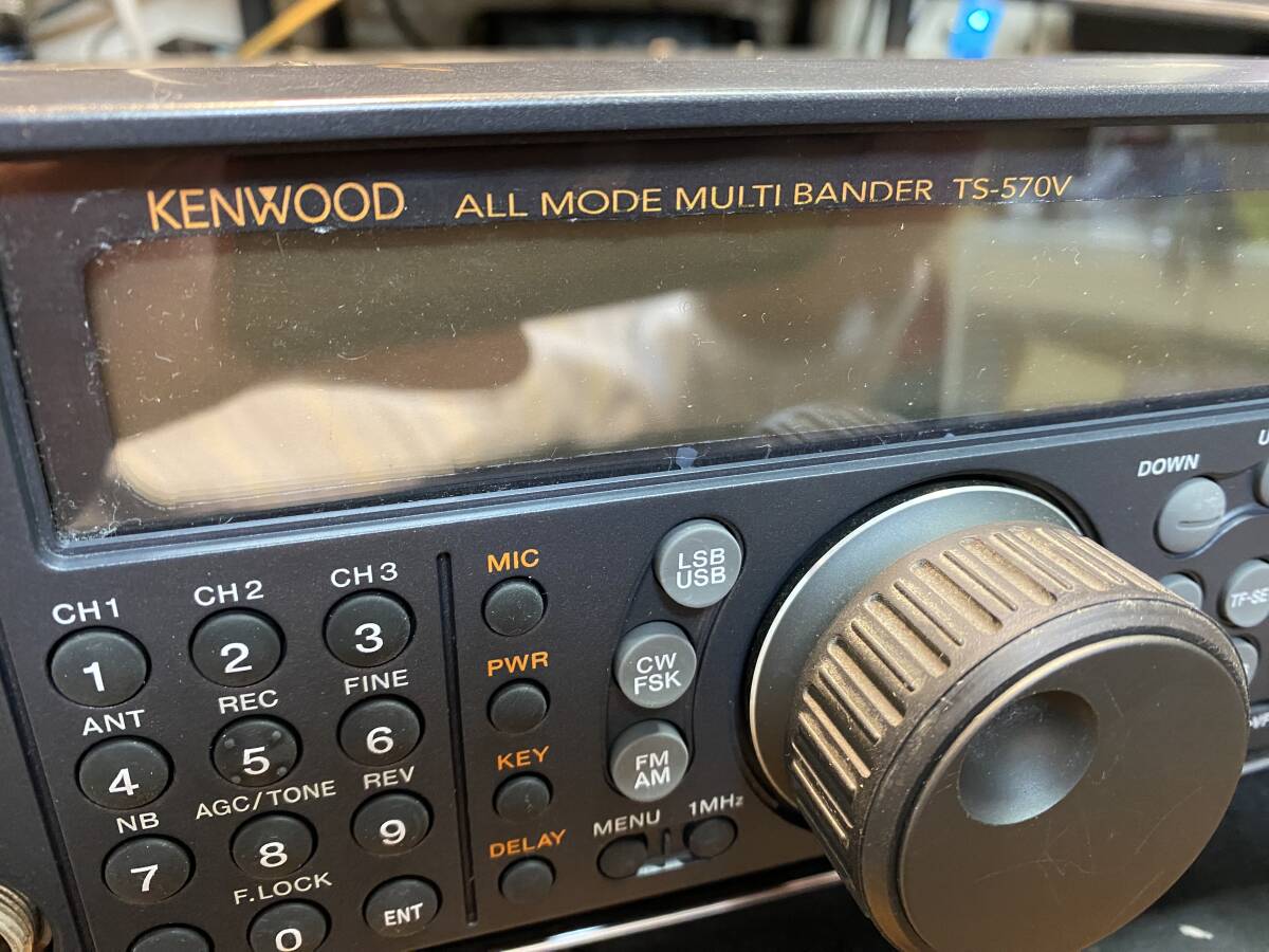 Yahoo!オークション - KENWOOD TS-570V アクリルパネル交換済 HF10W