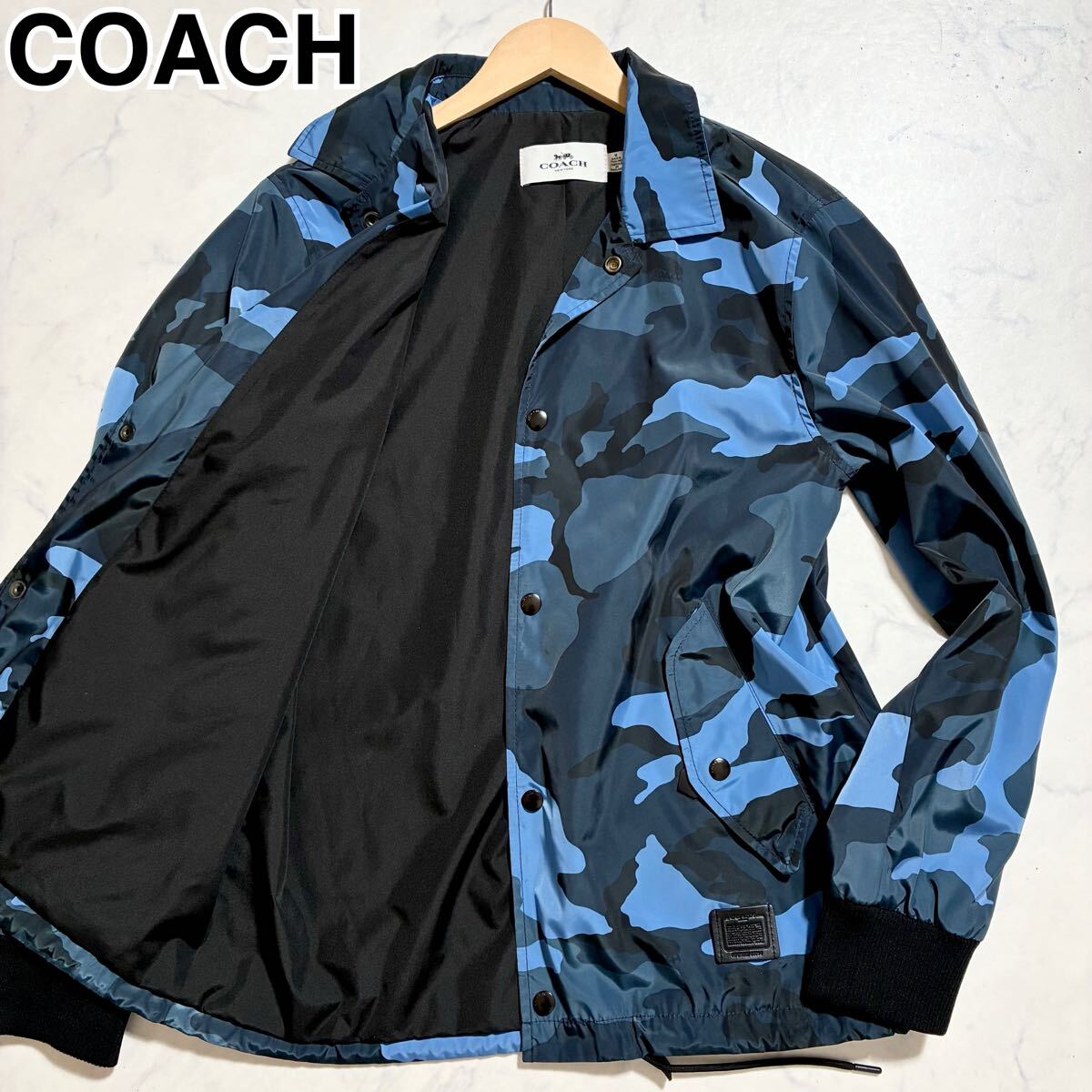 極美品/L相当 COACH コーチ ナイロンジャケット コーチ 極美品/L相当 COACH コーチ ナイロンジャケット コーチ