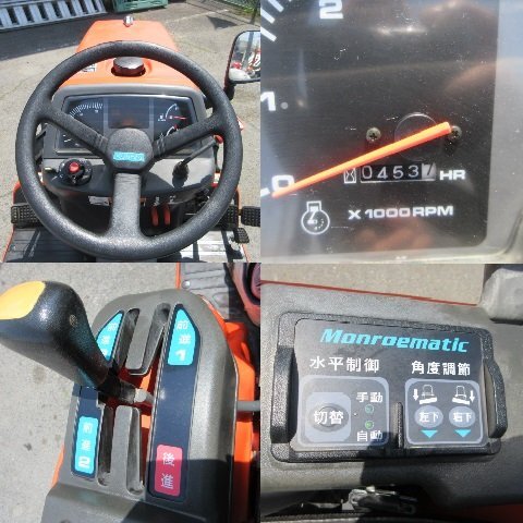 Yahoo!オークション - 奈良 クボタ B72 トラクター 16.5馬力 パワステ ...