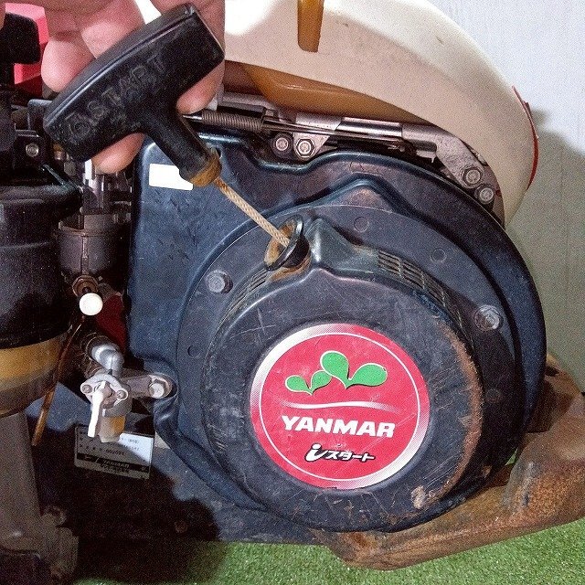 Yahoo!オークション - 【ジャンク】福井 ヤンマー 耕運機 MRT650RZ ガ...