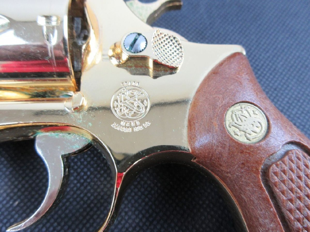 コクサイ M-36 GOLD スミス&ウェッソン 38 S&W.SPL モデルガン コクサイ M-36 GOLD スミス&ウェッソン 38 S&W.SPL モデルガン