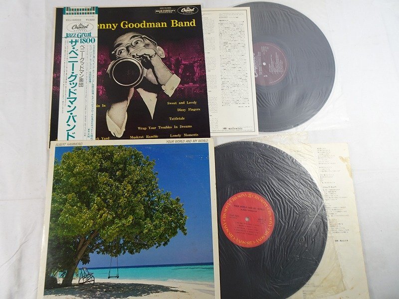 Yahoo!オークション - JAZZ LP9組 Albert Hammond / Benny Goodman / H...