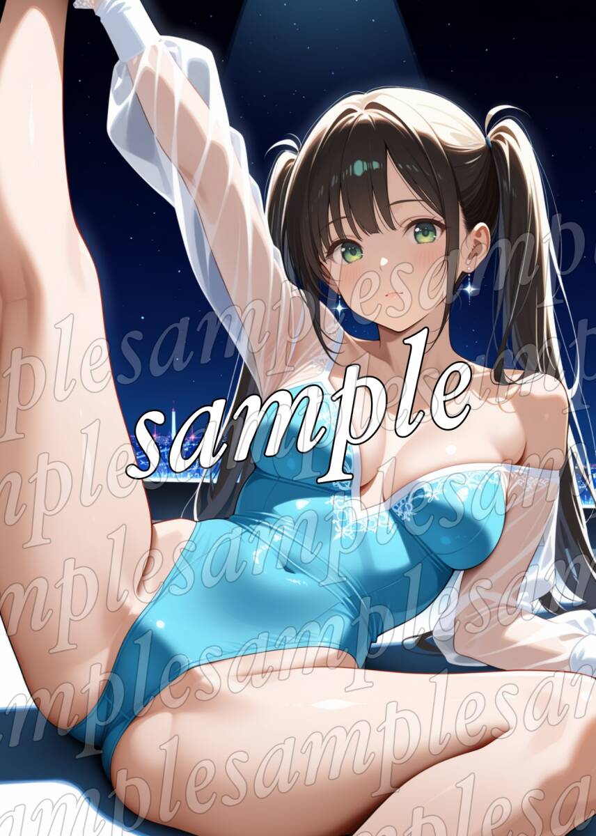 Yahoo!オークション - aa2 一点物 A4 ポスター 新体操 レオタード ス...