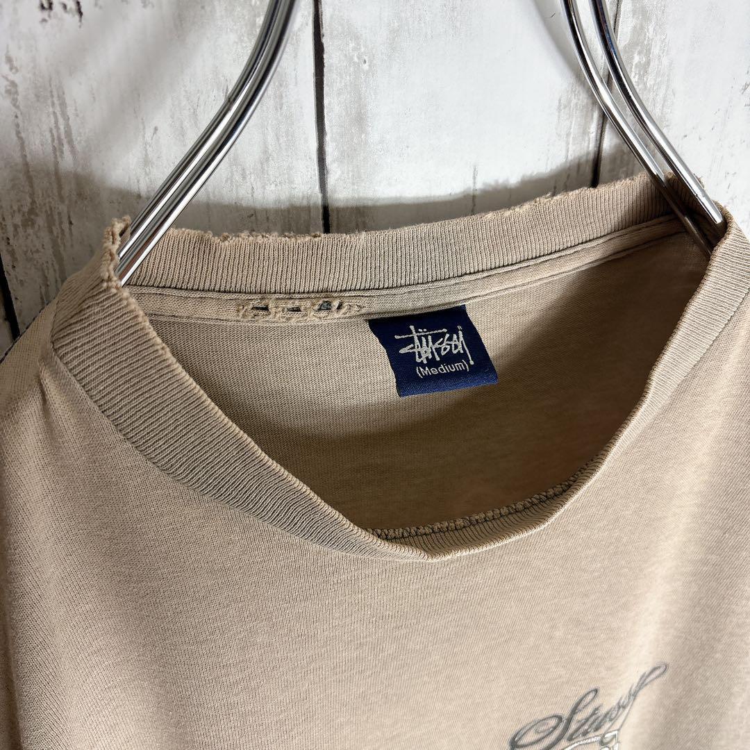 90s old stussy ステューシー tシャツ ドクロ 両面プリント 古着 90s old stussy ステューシー tシャツ ドクロ 両面プリント 古着