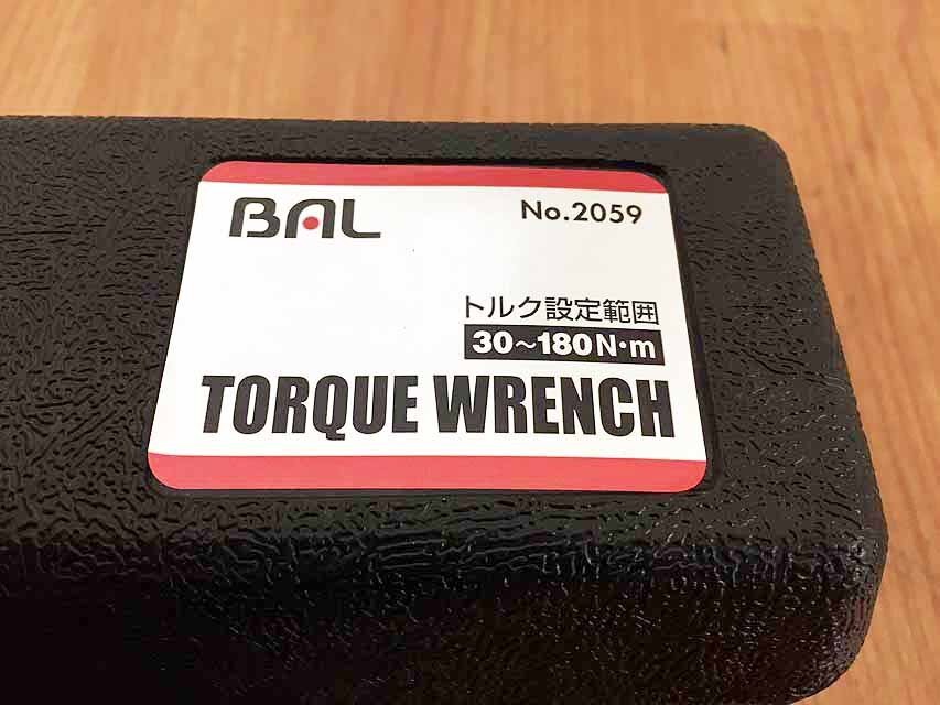 Yahoo!オークション - BAL トルクレンチ 30~180N・m No.2059 D13-07