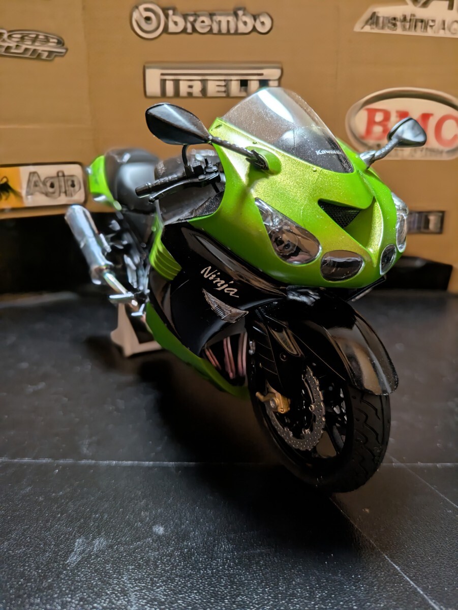 Yahoo!オークション - タミヤ1/12 ZX-14R 完成品
