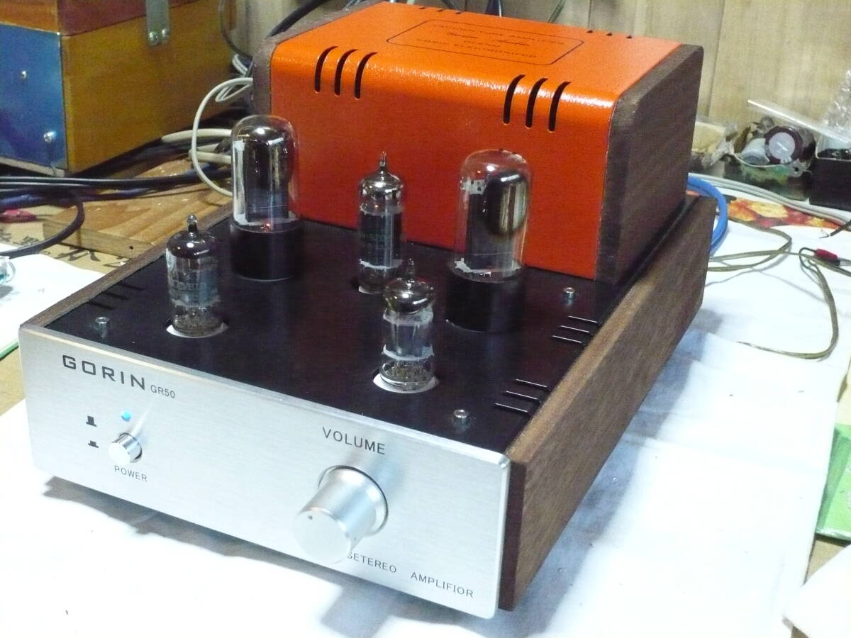 Yahoo!オークション - GORIN GR-50改 6Y6GTシングルアンプ動作品です...