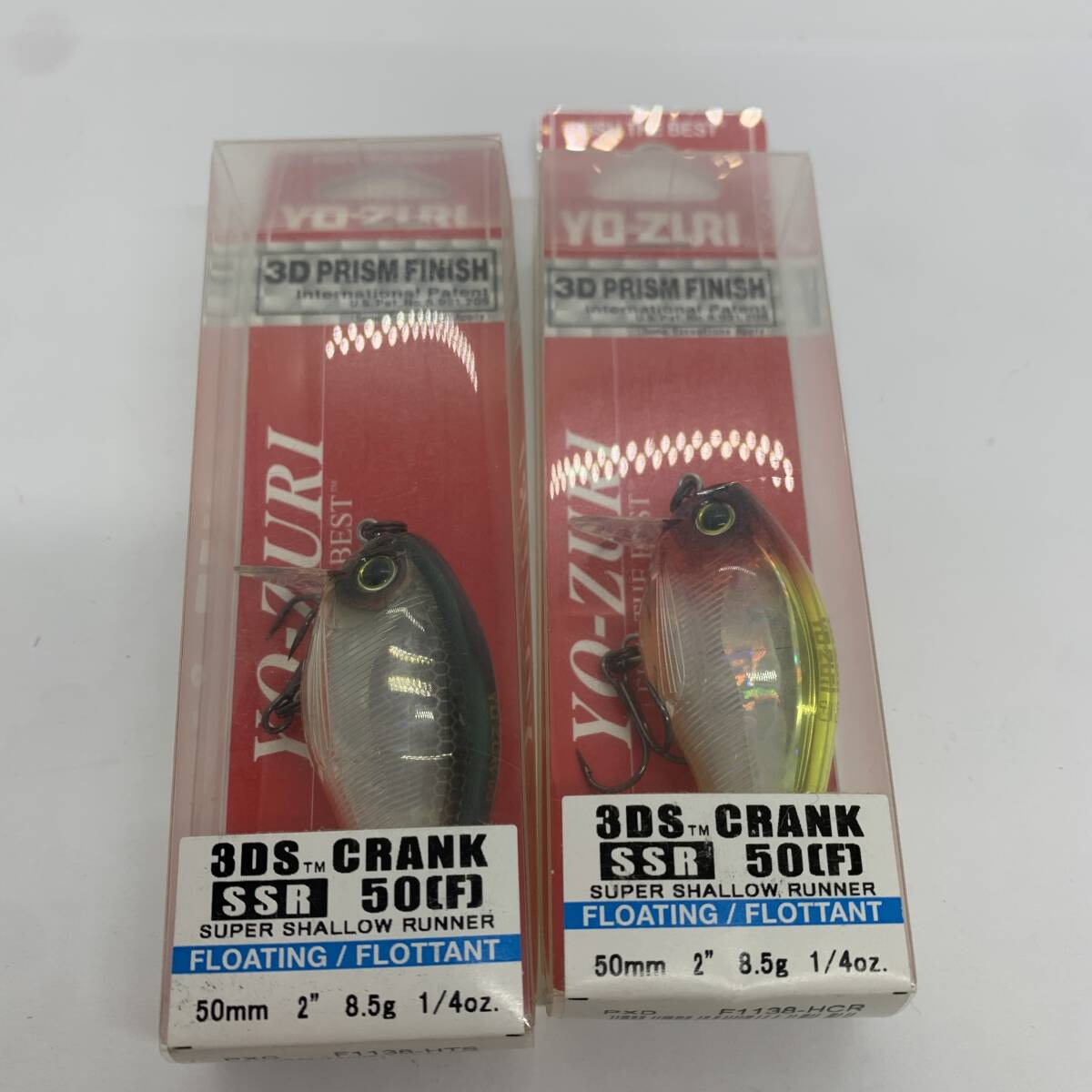 Yahoo!オークション - I-93320 ヨーズリ 3D クランク SSR 50F 2個セッ...