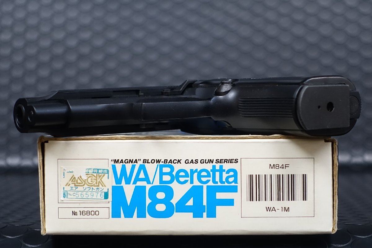 Yahoo!オークション - WA BERETTA M84F ガスブローバック