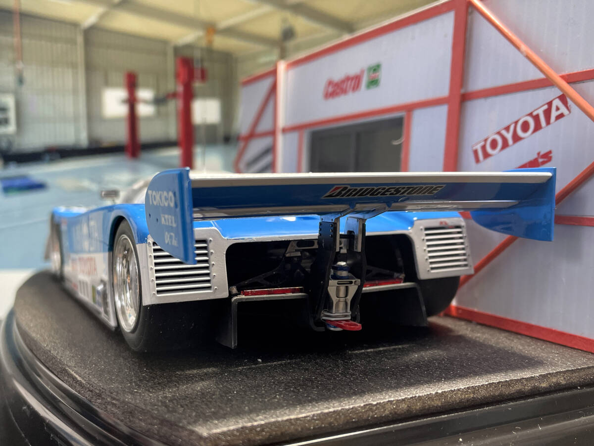 Yahoo!オークション - 1/24 MINOLTA TOYOTA 91C-V 自作完成品 ケース付