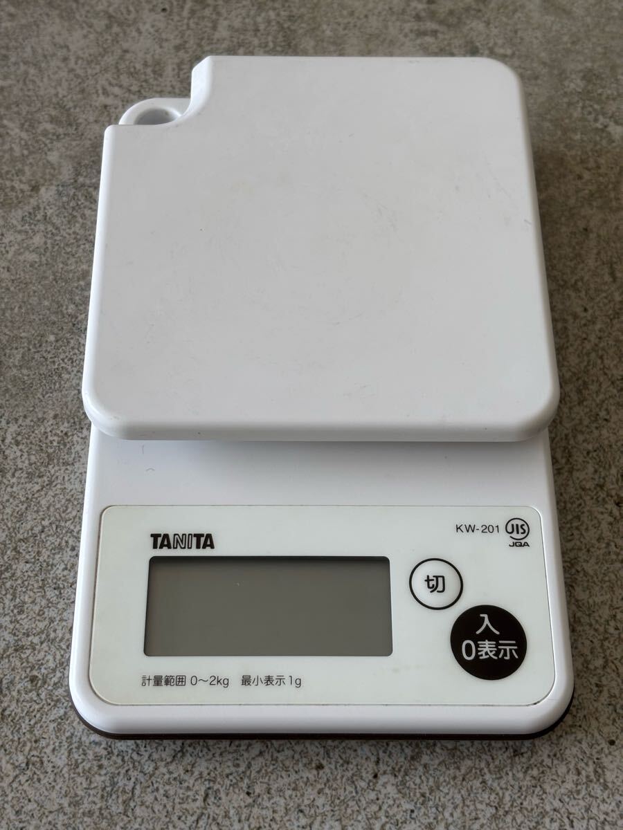 Yahoo!オークション - デジタルスケール TANITA タニタ KW-201 キッチ...