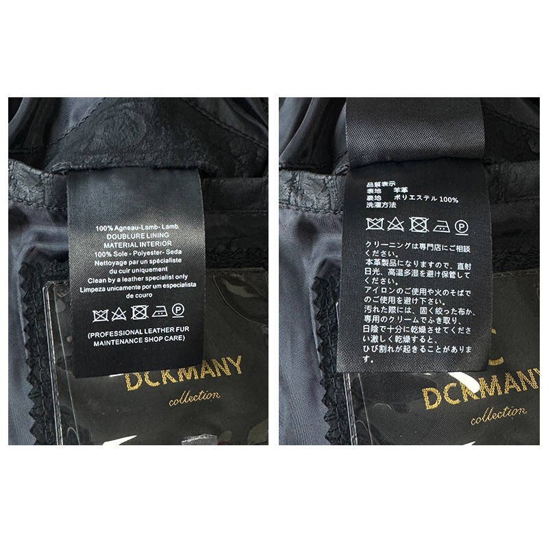 超人気】定番 EU製 DCKMANY新品 羊革 イタリア レザー 超人気】定番 EU製 DCKMANY新品 羊革 イタリア レザー
