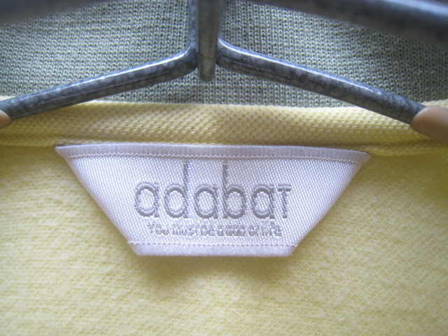 Yahoo!オークション - 美品日本製 アダバット adabat ロゴ・イヌ刺繍 ...