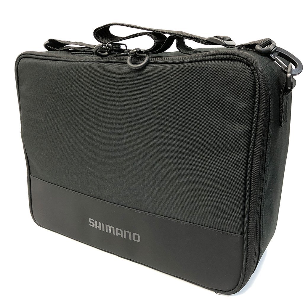 Yahoo!オークション - K シマノ リールポーチ PC-029R L ブラック サイ...