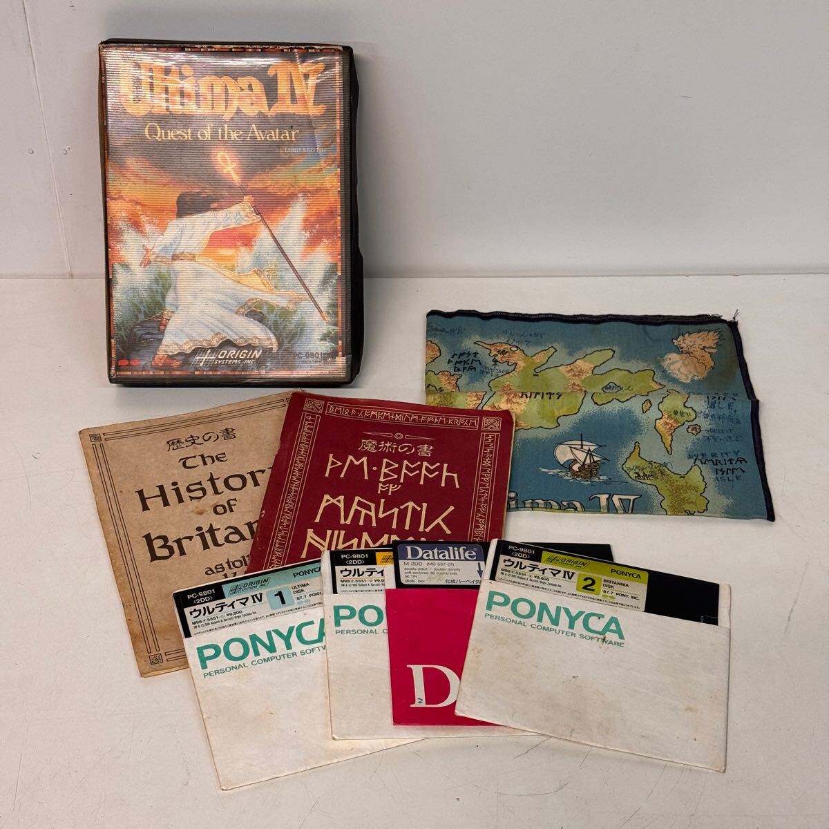 ULTIMA4 ウルティマIV レトロゲーム 5インチフロッピーディスク ULTIMA4 ウルティマIV レトロゲーム 5インチフロッピーディスク