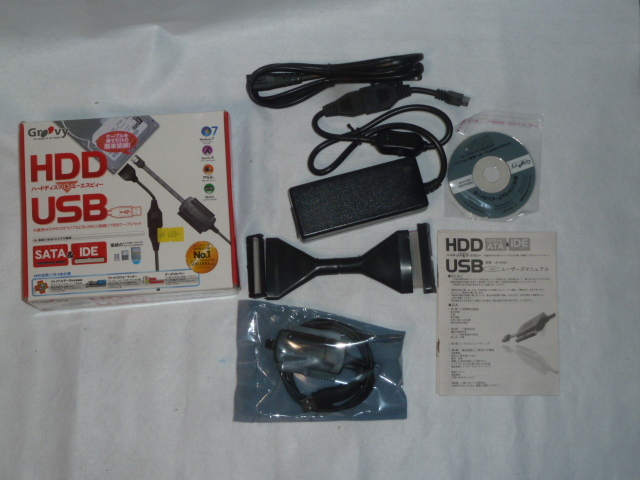 Yahoo!オークション - GROORY製 HDD→USB変換ケーブル UD-500SA 無保証...