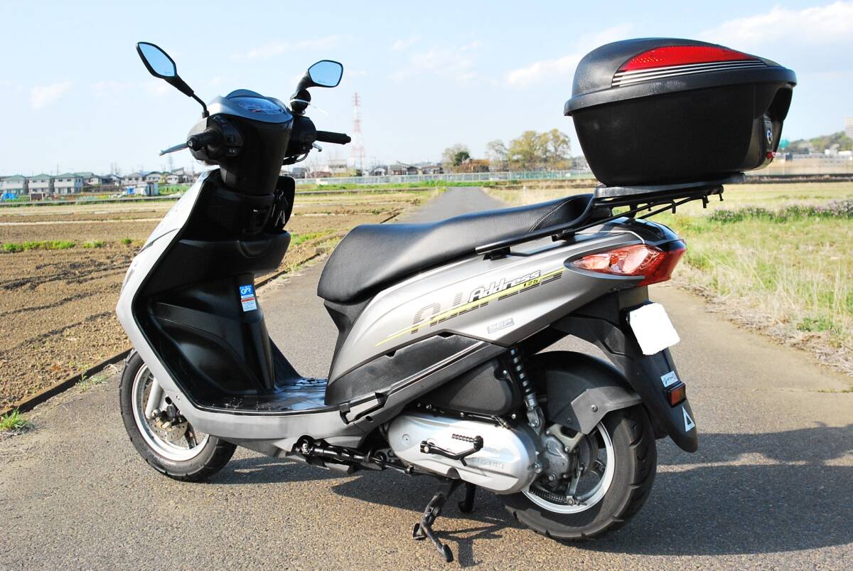 Yahoo!オークション - 美車 スズキ アドレス125[Egオイル シート張替新...