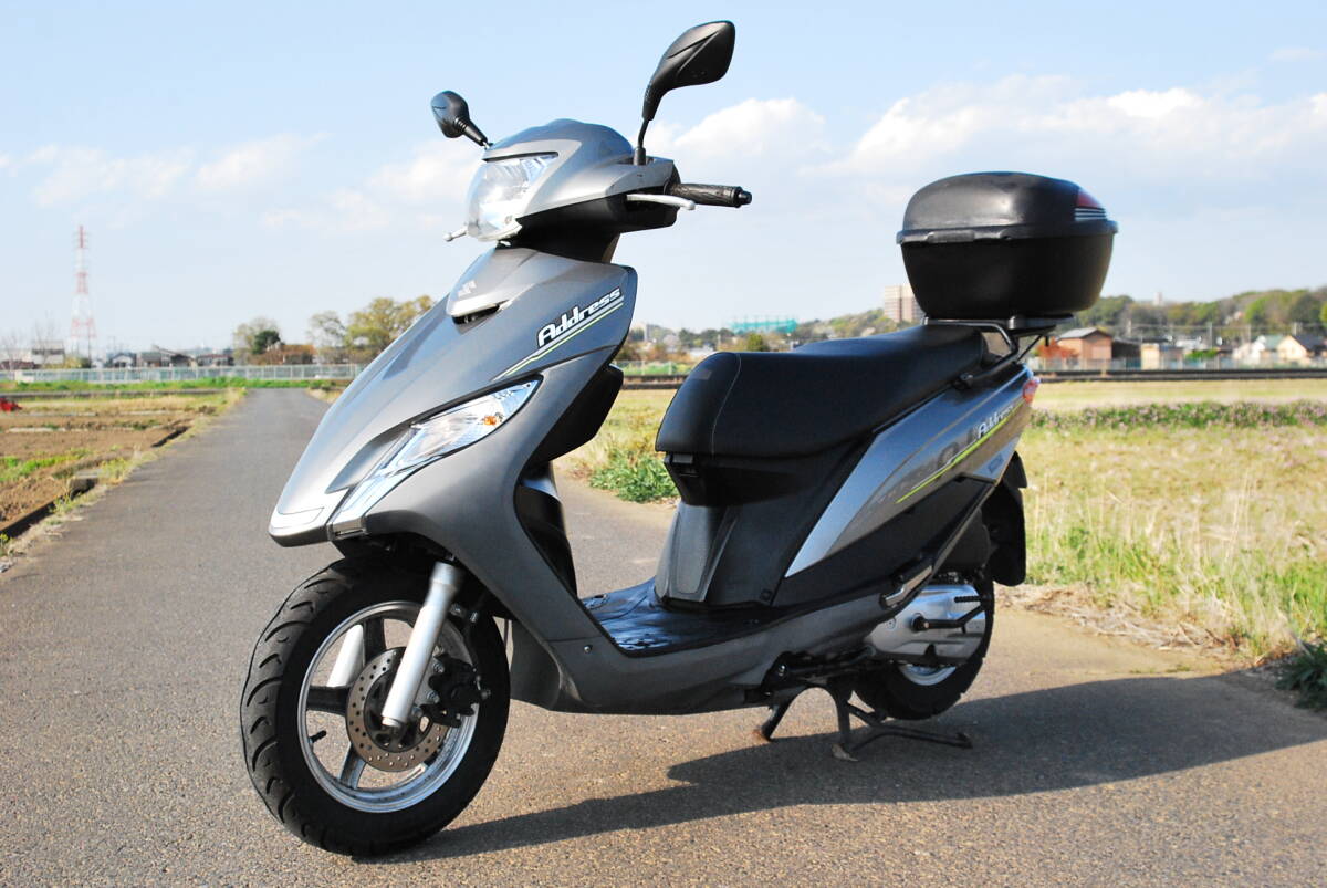 Yahoo!オークション - 美車 スズキ アドレス125[Egオイル シート張替新...