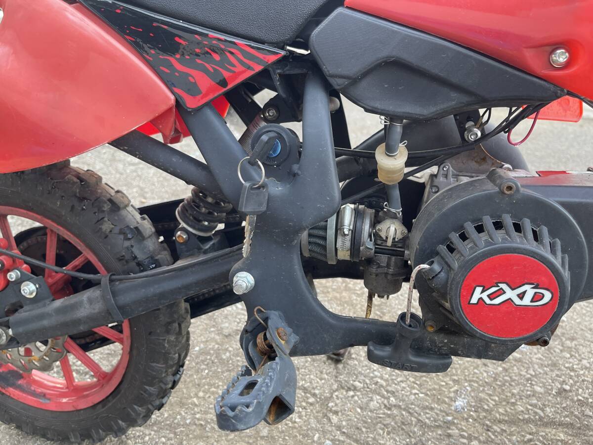 Yahoo!オークション - MINI KDX ミニKDX ポケバイ 子供用モトクロス ク...