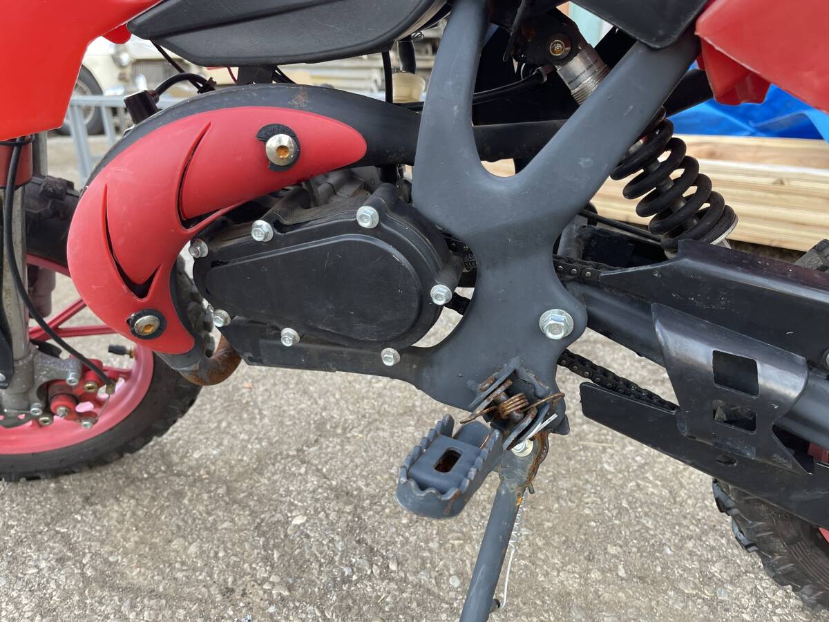 Yahoo!オークション - MINI KDX ミニKDX ポケバイ 子供用モトクロス ク...