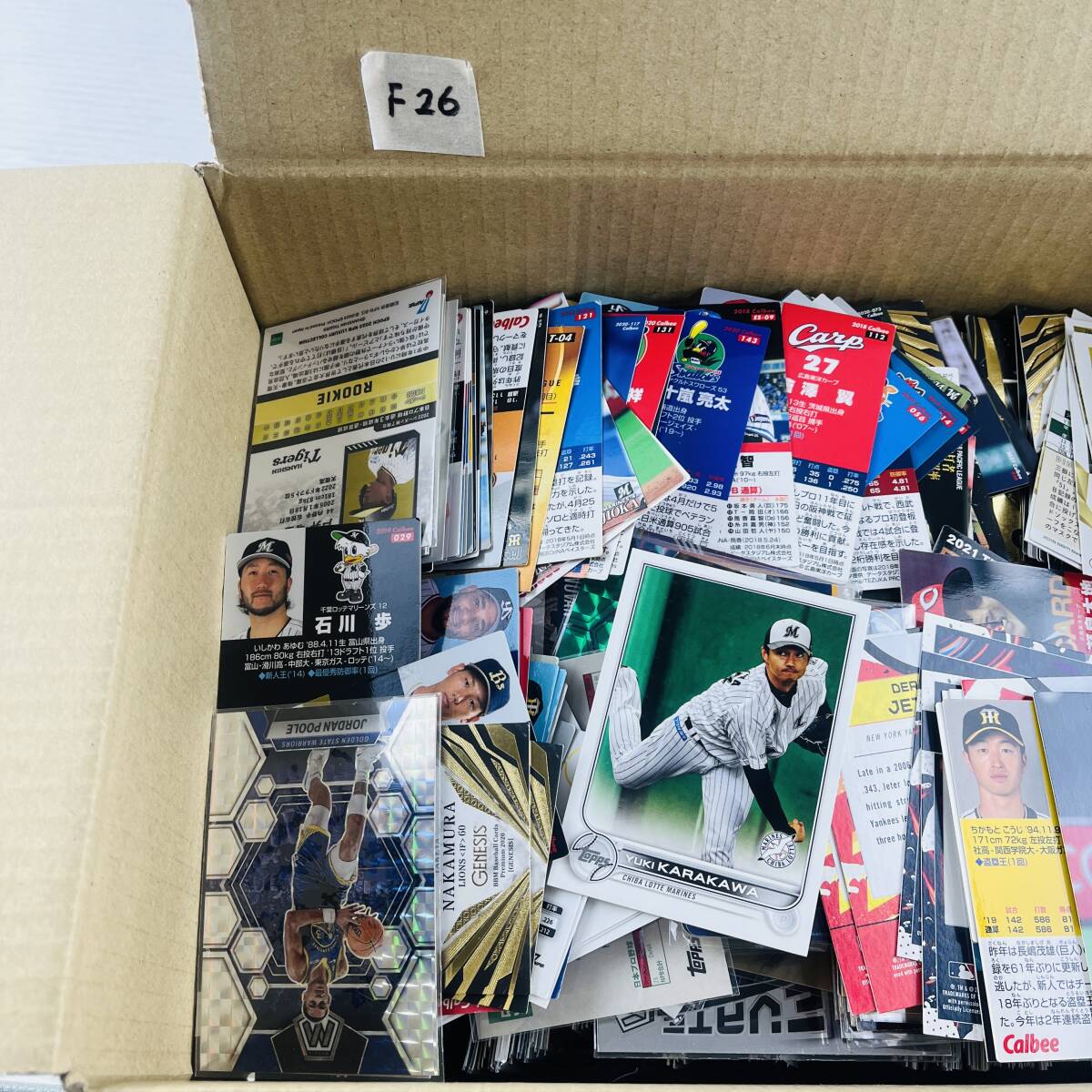 Yahoo!オークション - (ヤ)F26【カードまとめ】プロ野球チップス 付属 ...