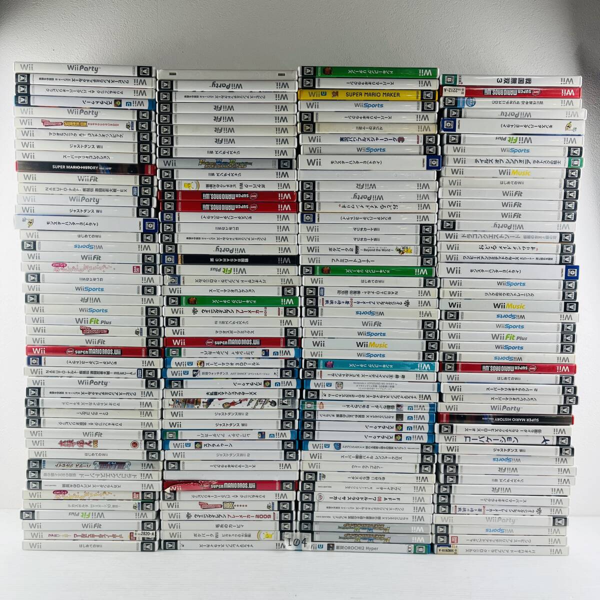 Yahoo!オークション - (ヤ)I04【ソフト180本まとめ】Wii Wii U ソフト ...