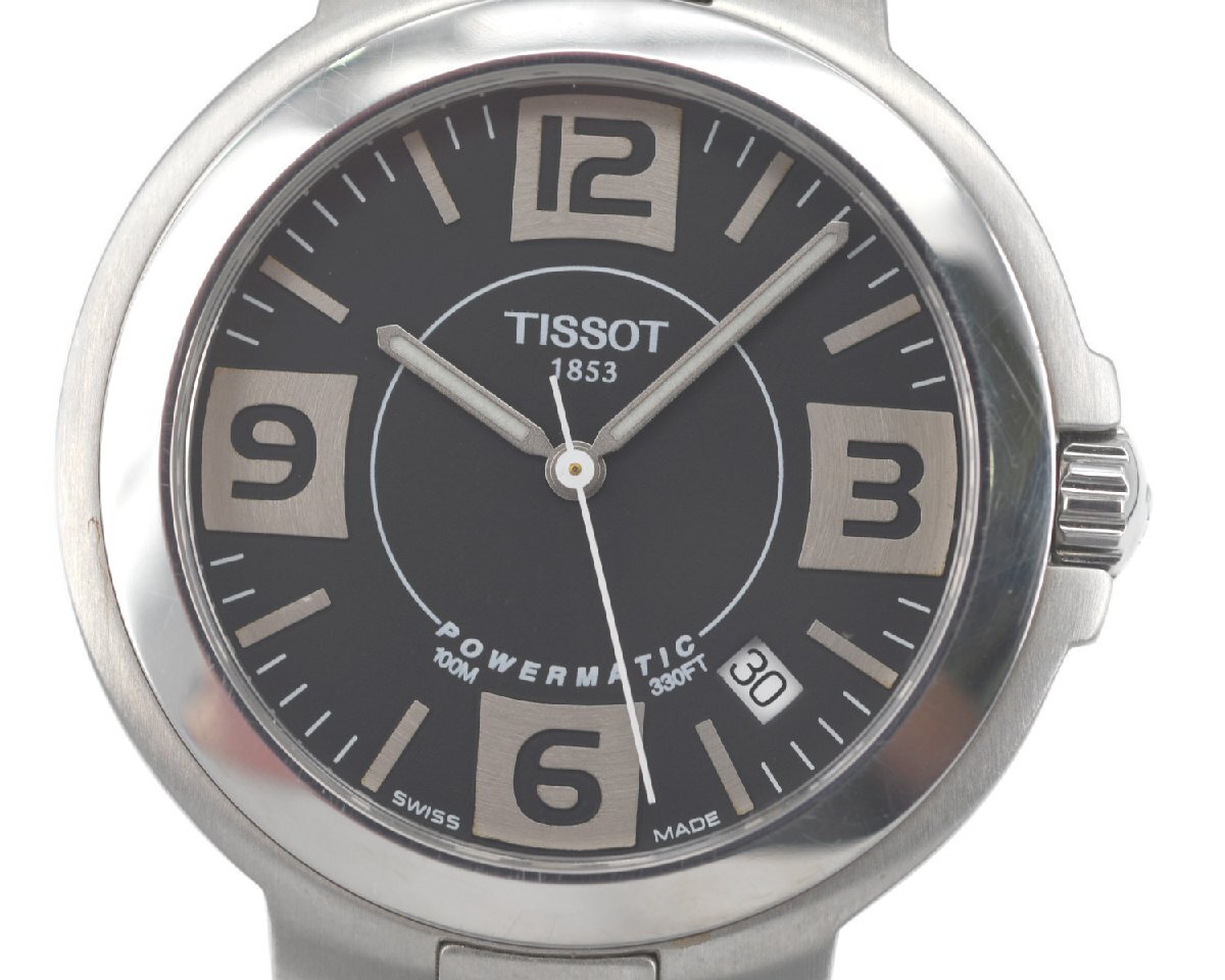 Yahoo!オークション - 【TISSOT】ティソ POWERMATIC 100m パワーマチ...