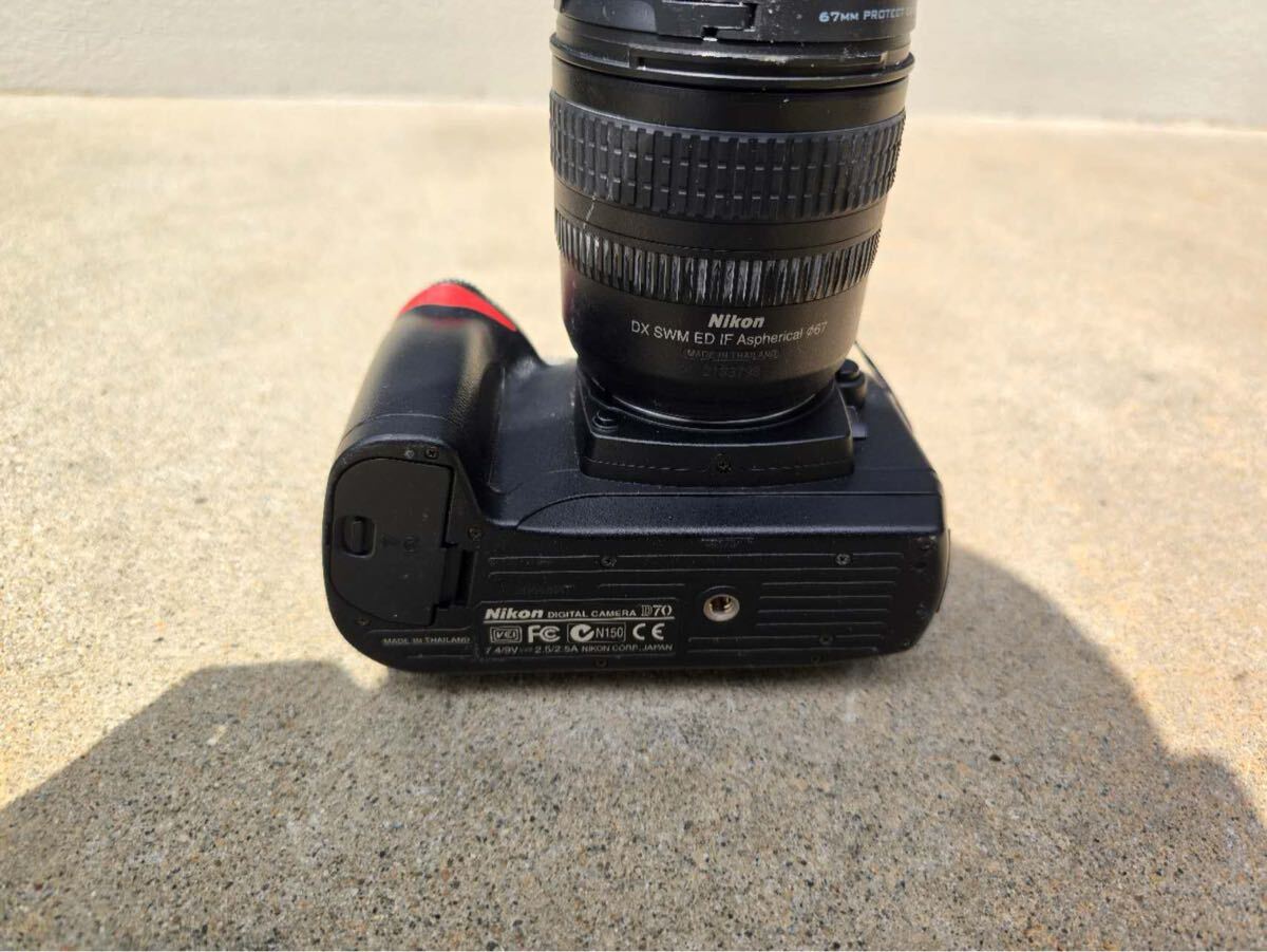 Yahoo!オークション - Nikon D70 オマケのAF-S DX Zoom-Nikkor 18-70mm...