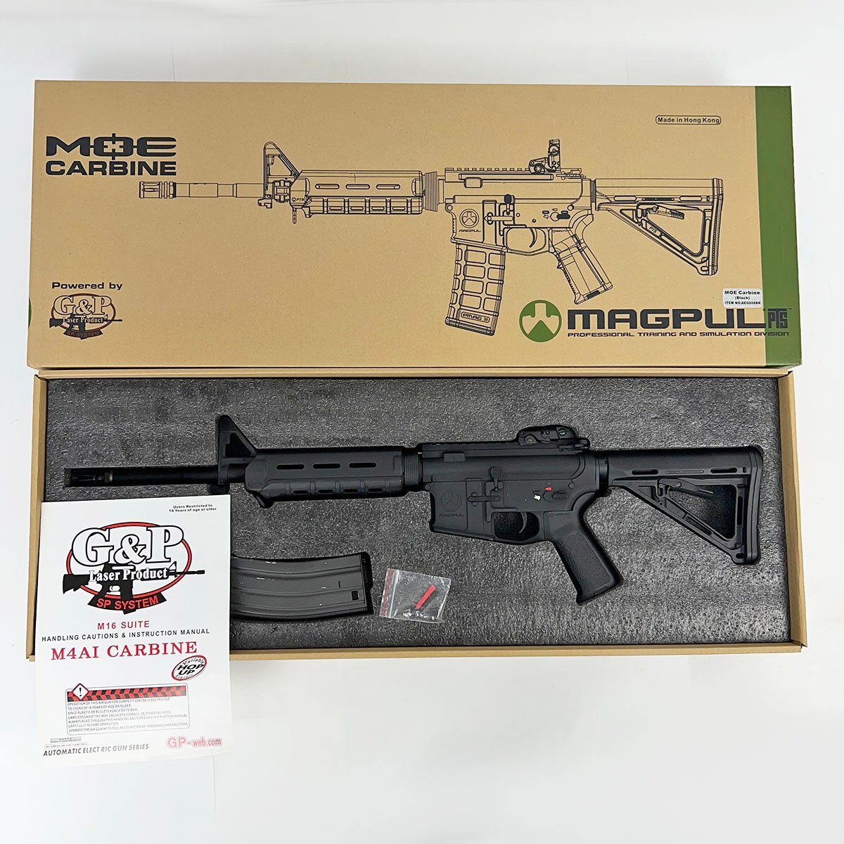 Yahoo!オークション - 訳あり品 G&P M4A1 MOE CARBINE カービン MAGPUL...