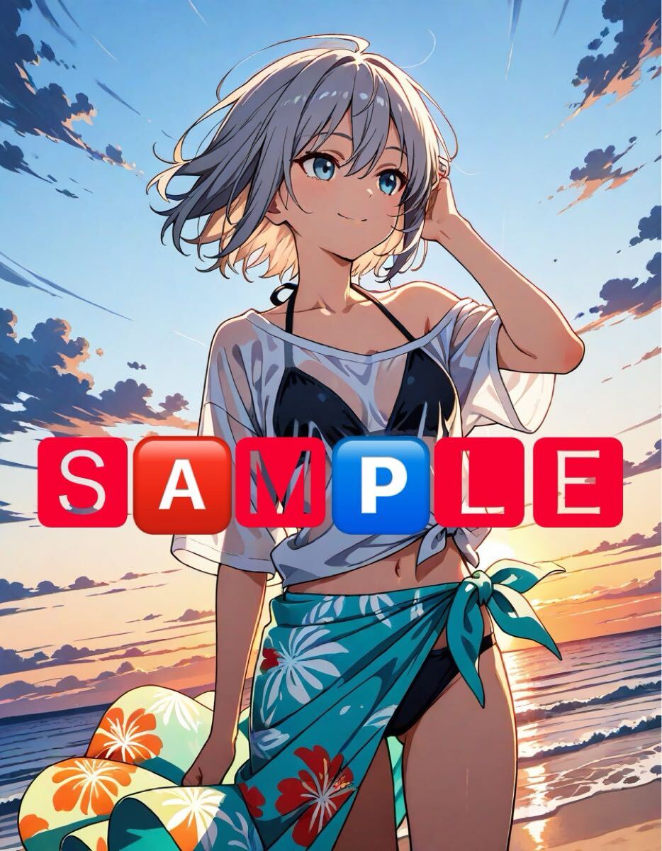 Yahoo!オークション - 【 4枚 】#0363 オリジナル 同人/アニメ/ポスタ...