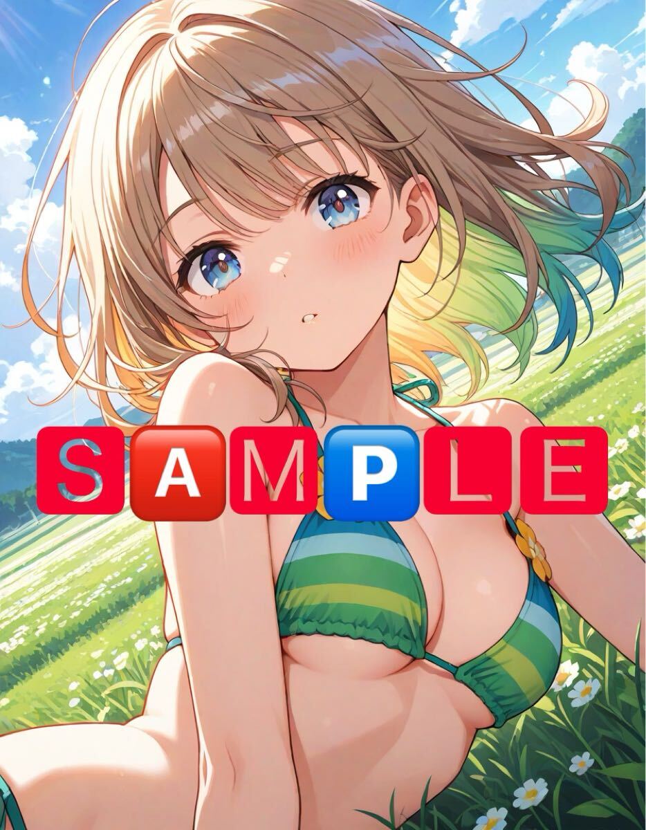 Yahoo!オークション - 【限定オリジナルL判】【4枚】#0675 美女/同人/...