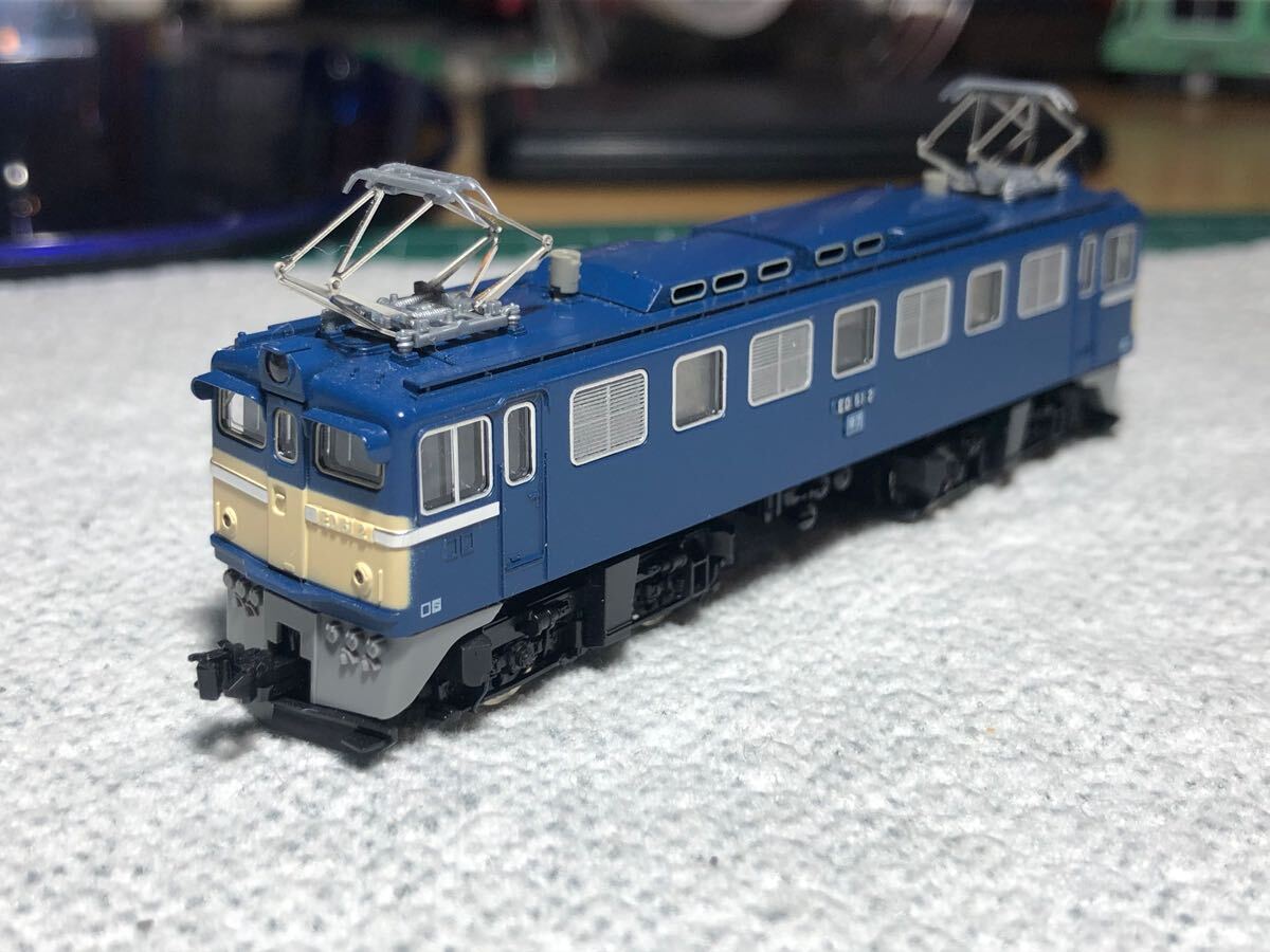 Yahoo!オークション - TOMIX 2136 国鉄 ED 61形電気機関車(青色)ジャン...
