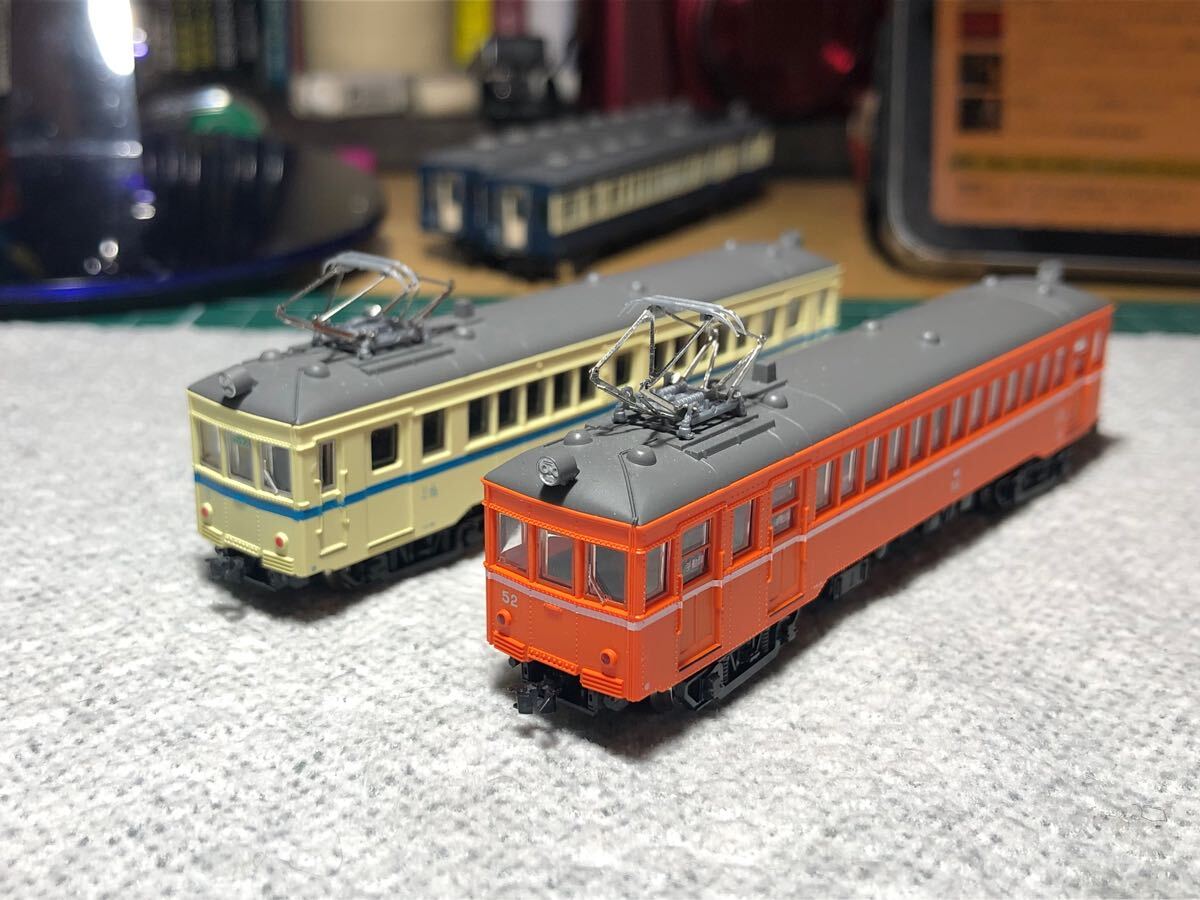 Yahoo!オークション - 鉄道コレクション 一畑電車 デハ3とデハニ52Nゲ...