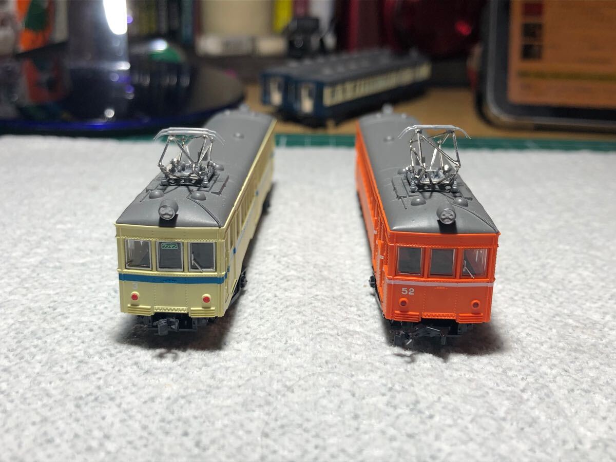 Yahoo!オークション - 鉄道コレクション 一畑電車 デハ3とデハニ52Nゲ...