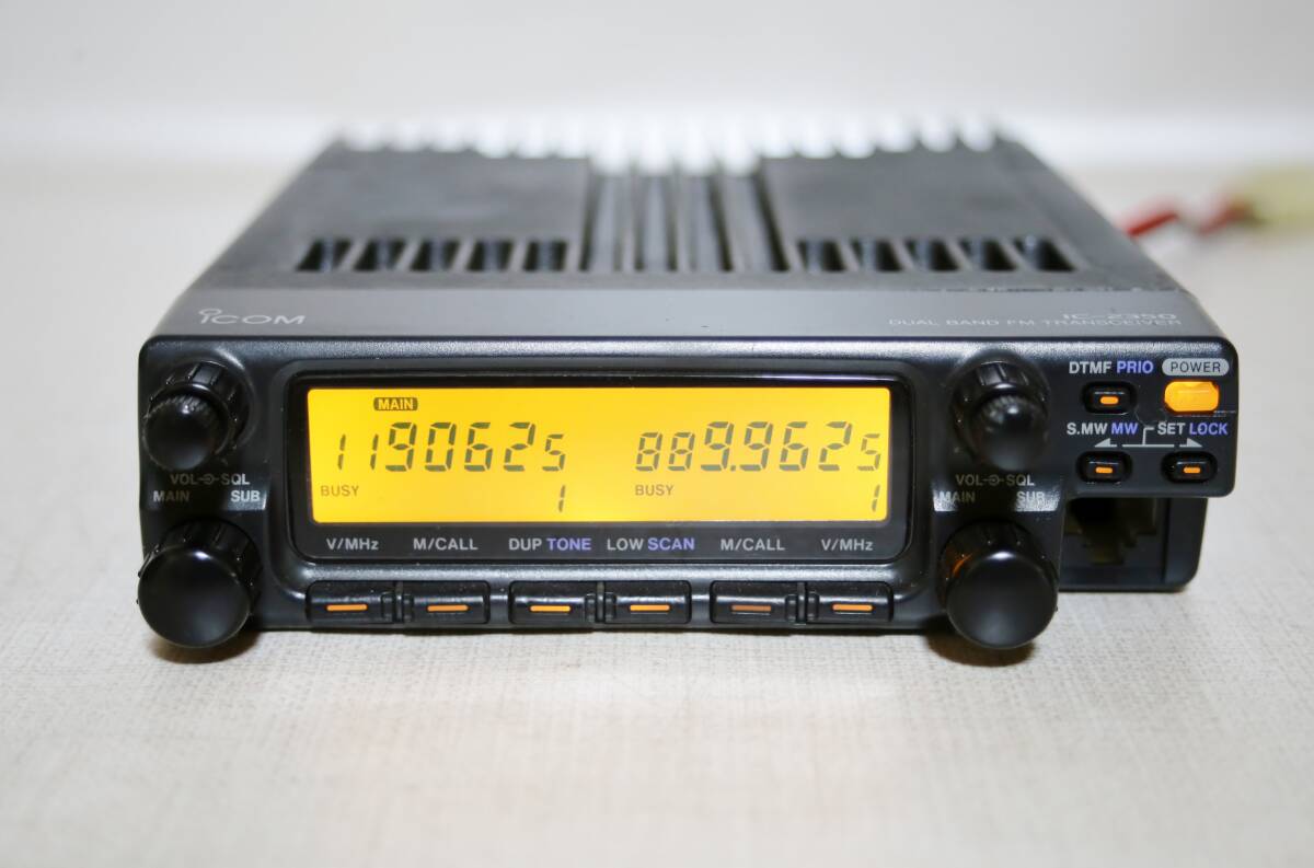 Yahoo!オークション - アイコム IC-2350 144/430MHz デュアルバンド無...