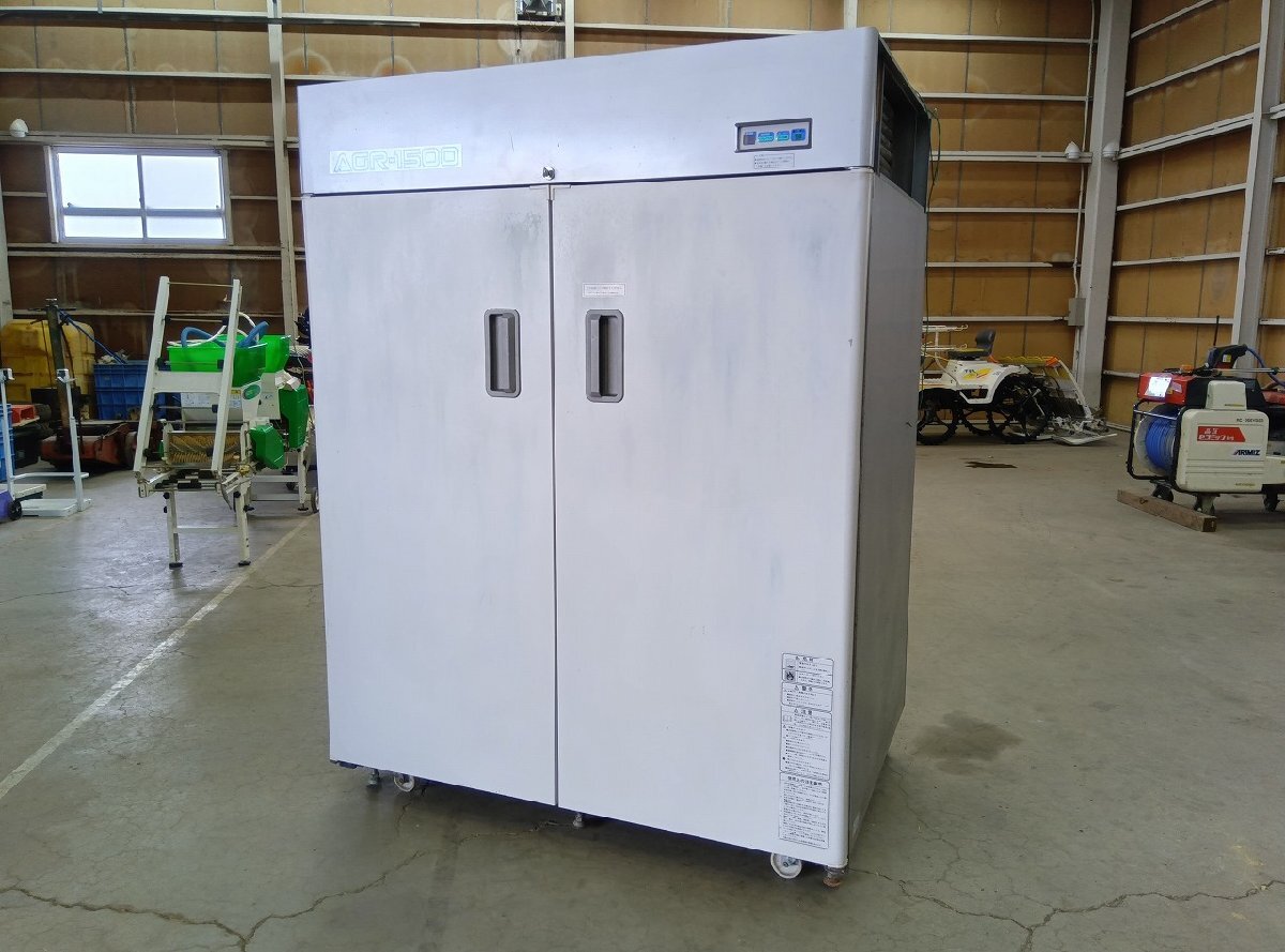 福島 山本 アグリストッカ 低温貯蔵庫 保冷庫 AGR-1500N 単相100V 15俵30袋 引取限定/配送不可(農業機械)｜売買されたオークション情報、yahooの商品情報をアーカイブ公開 ...