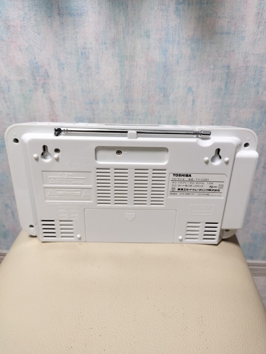Yahoo!オークション - 1 TOSHIBA 東芝 CDラジオ TY-C251