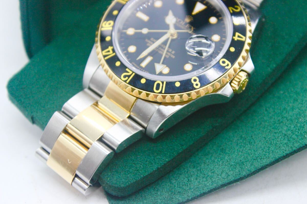 Yahoo!オークション - ロレックス GMT 16713 オーバーホール済み 稼働...