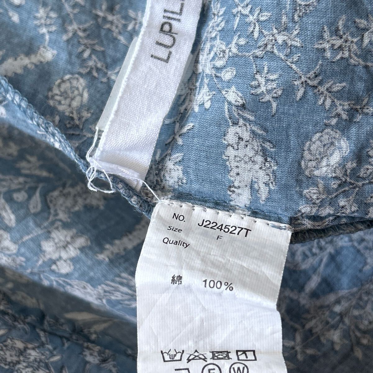 Yahoo!オークション - Lupilien ルピリアン リバティ柄 フリーサイズ ...