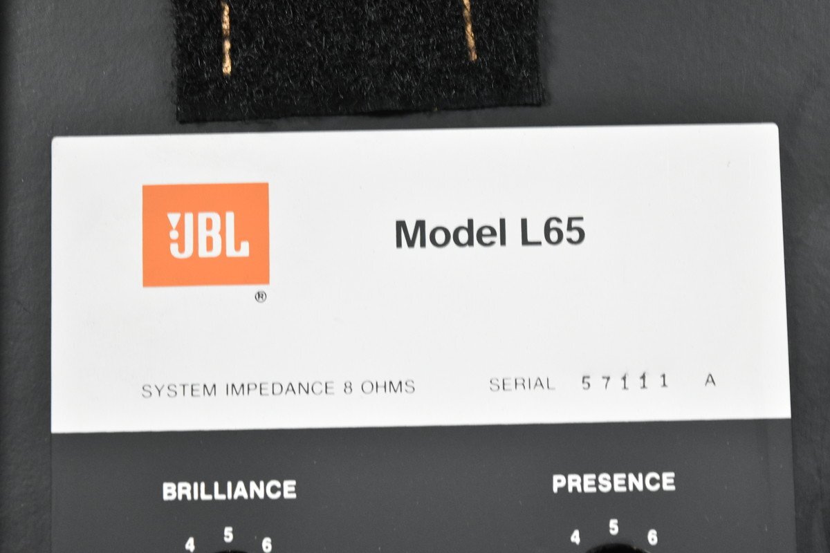 Yahoo!オークション - 【D】JBL L65 スピーカーペア 3038478