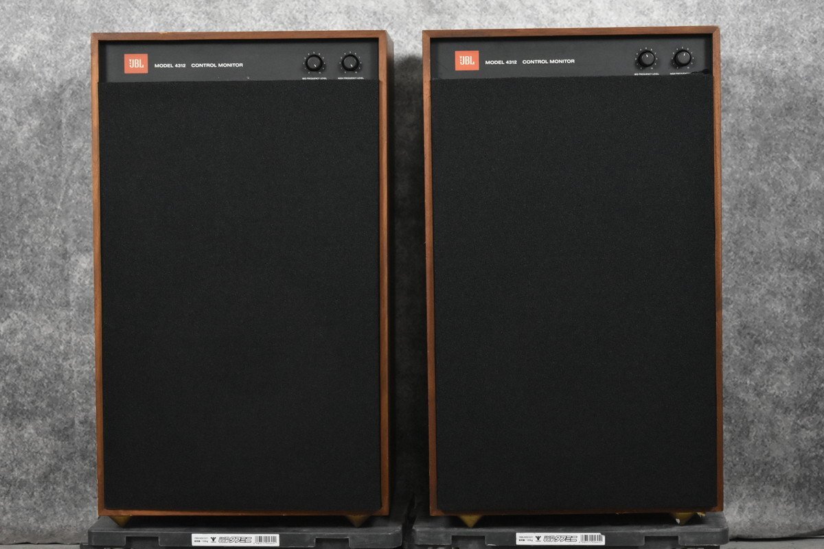 Yahoo!オークション - 【J】JBL 4312 CONTROL MONITOR スピーカーペア ...