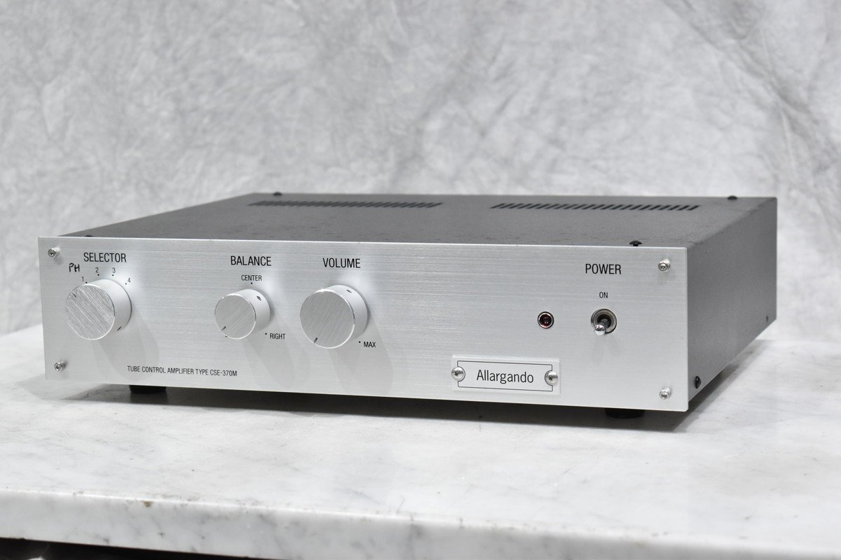 C Allargando アラルガンド 真空管プリアンプ CSE-370M 3033102(本体)｜売買されたオークション情報、yahooの商品情報をアーカイブ公開 - オークファン ...