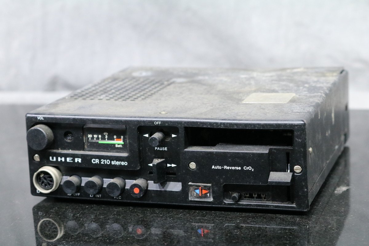 Yahoo!オークション - 【G】UHER CR-210 カセットデッキ ウーヘル 0752...