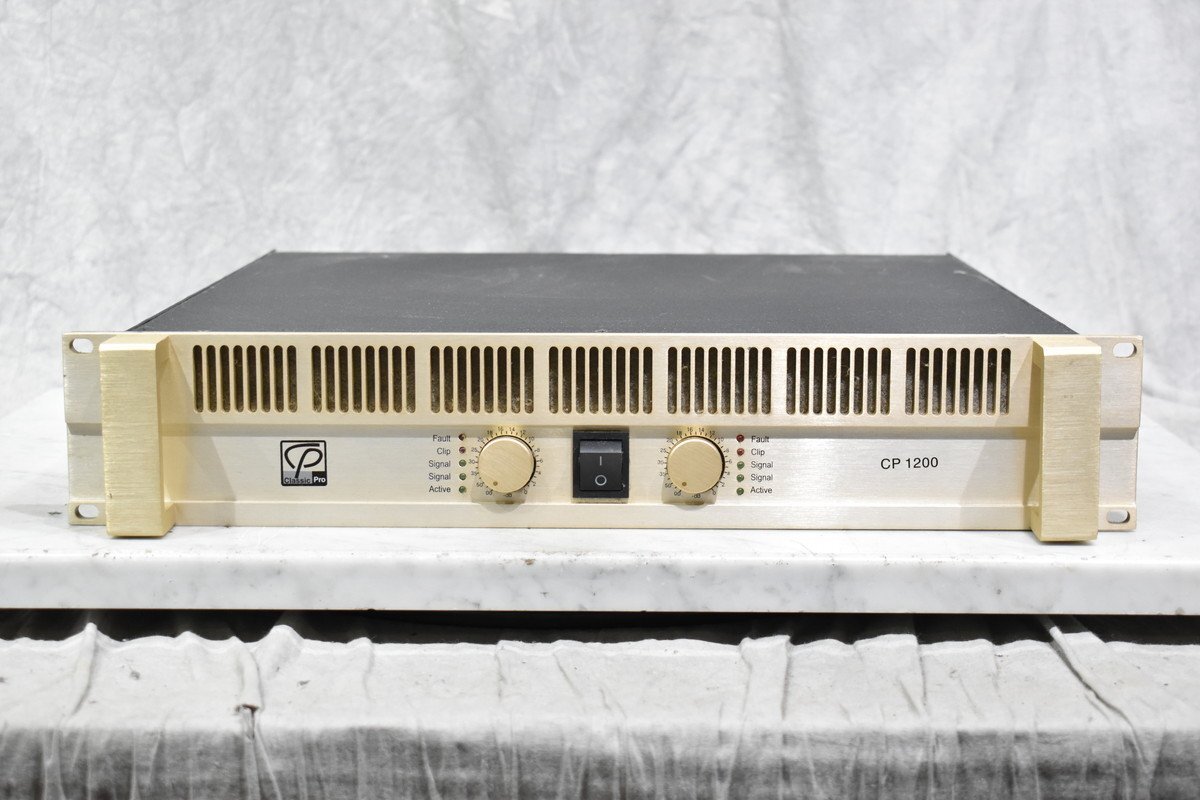 Yahoo!オークション - 【C】CLASSIC Pro CP1200 パワーアンプ クラシッ...