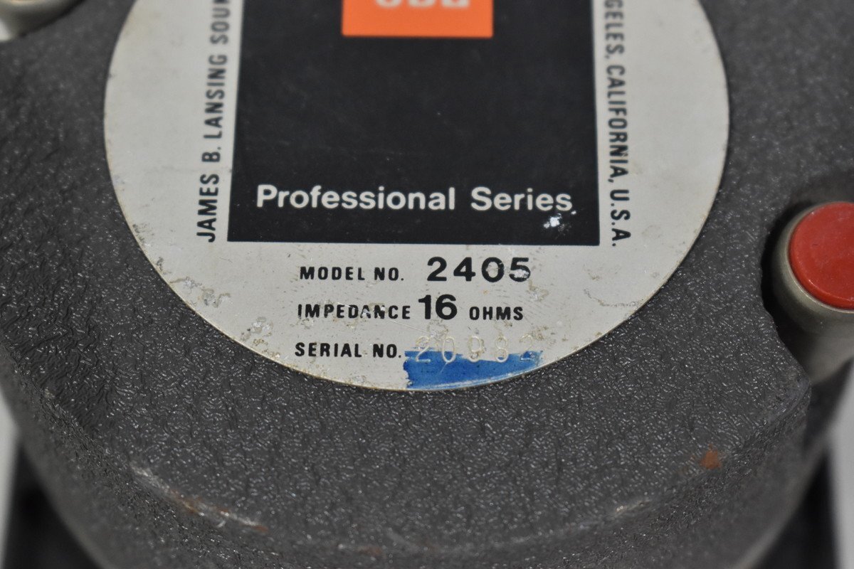 Yahoo!オークション - 【C】JBL 2405 ツイーター 単品 075268
