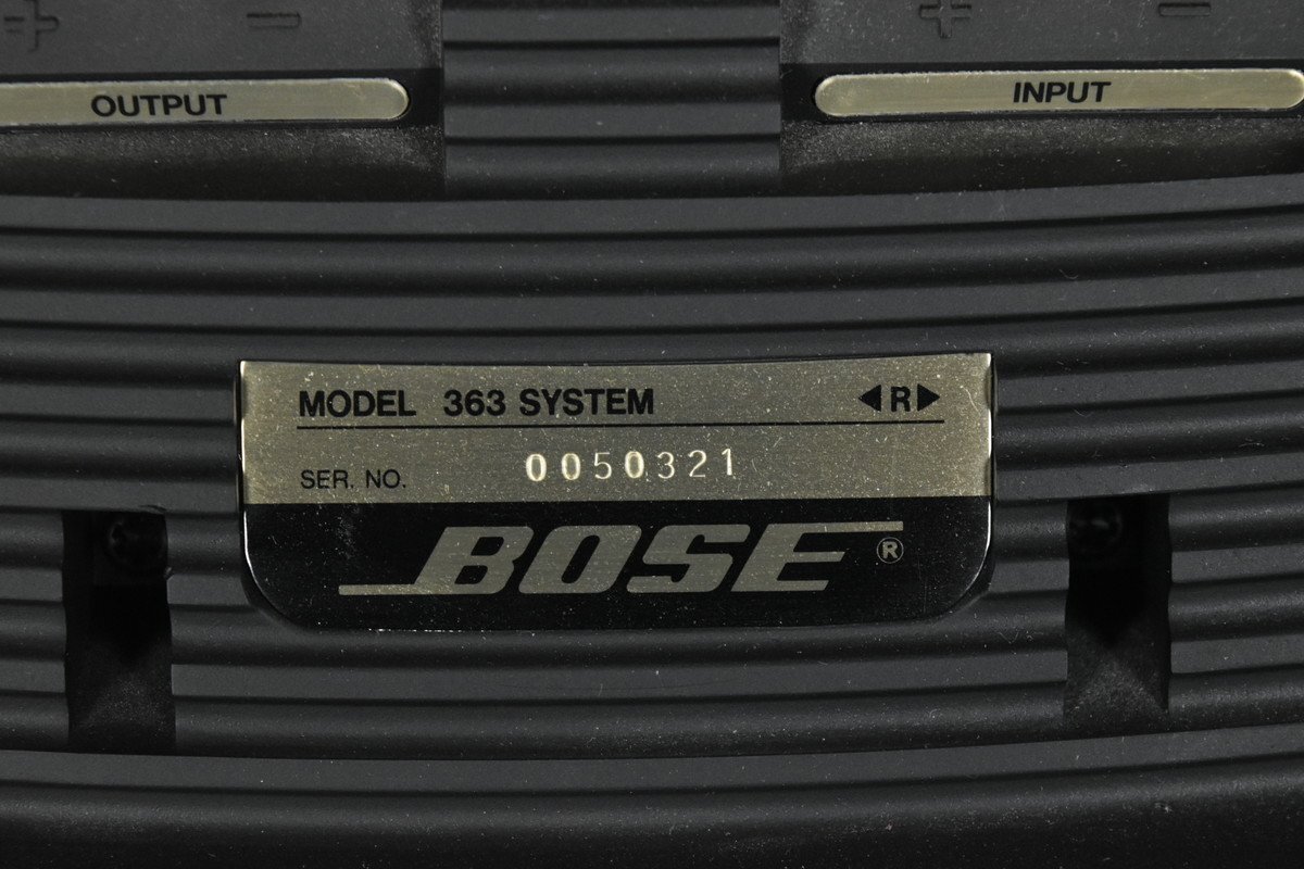 Yahoo!オークション - 【C】BOSE 363 SYSTEM スピーカーペア ボーズ 30...