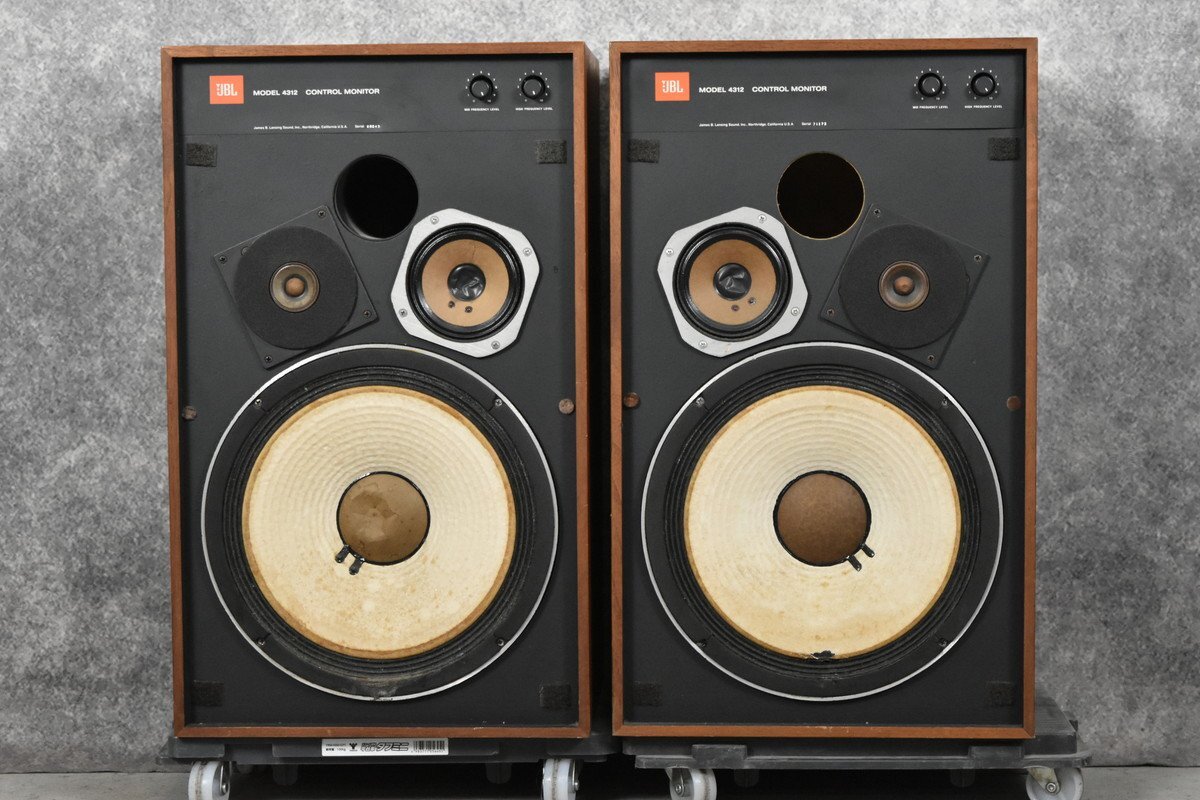 Yahoo!オークション - 【J】JBL 4312A スピーカーペア 3054434