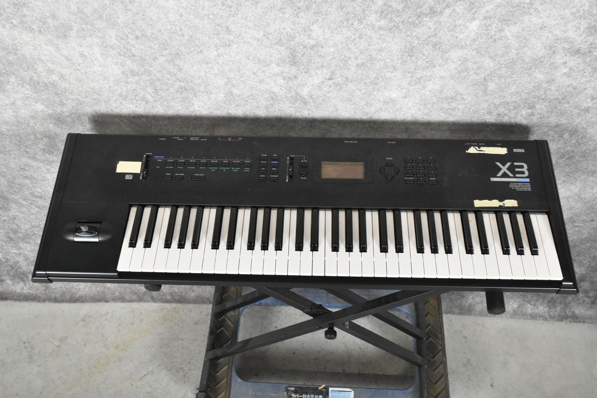 Yahoo!オークション - 【D】KORG X3 シンセサイザー キーボード コルグ...